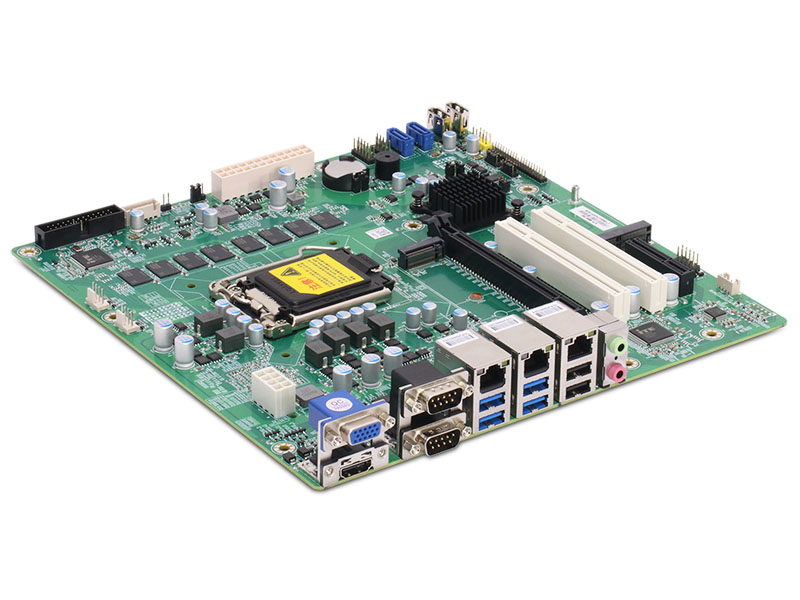 研控科技 ATX-586B Intel H110芯片组Micro ATX工业母板 - 研控科技官网