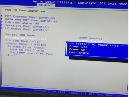 研控主板BIOS设置电脑来电自启教程 - 研控科技官网
